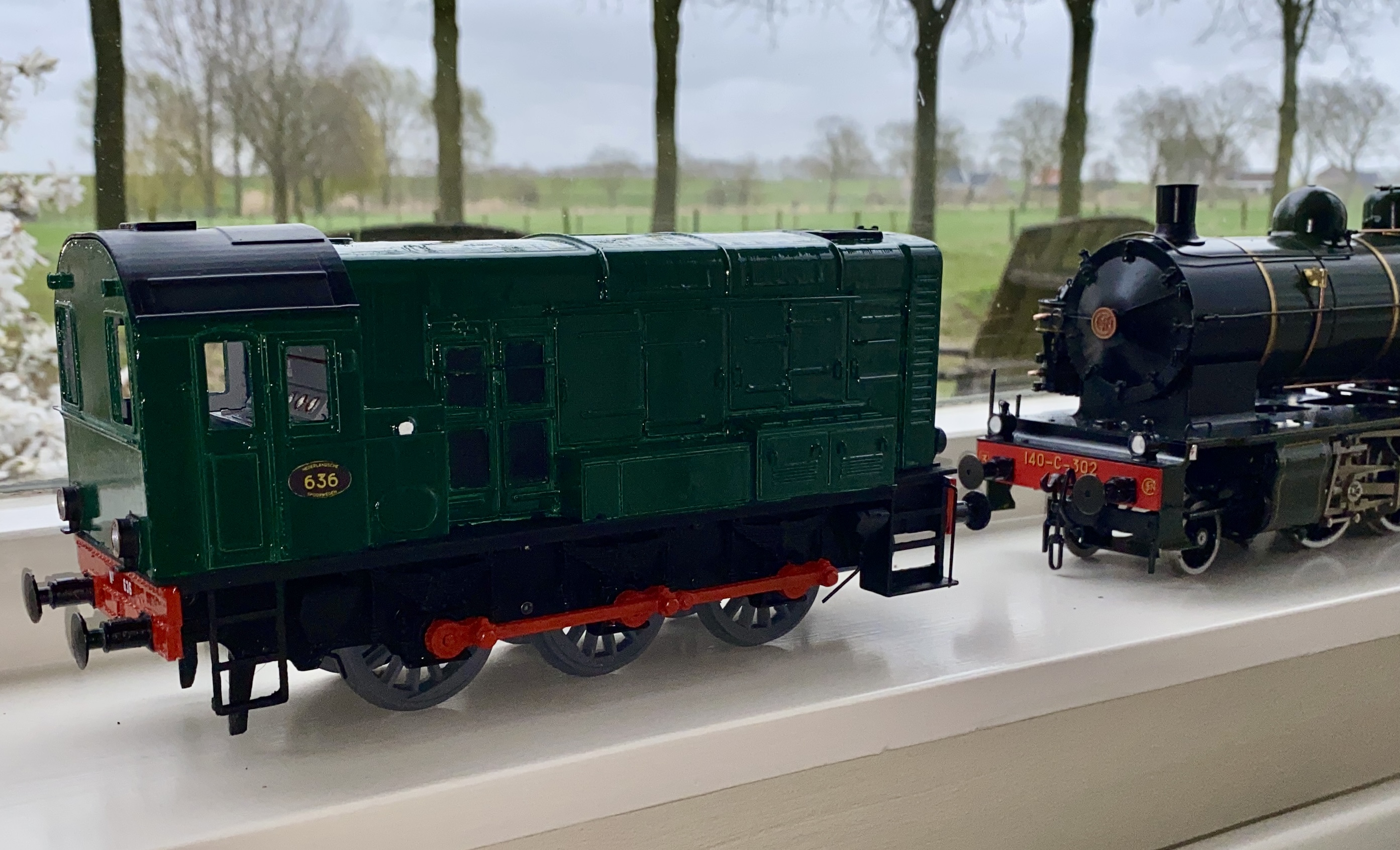 Nederlandse Spoorwegen 500/600/700 series shunter locomotive - Gauge 1 ...